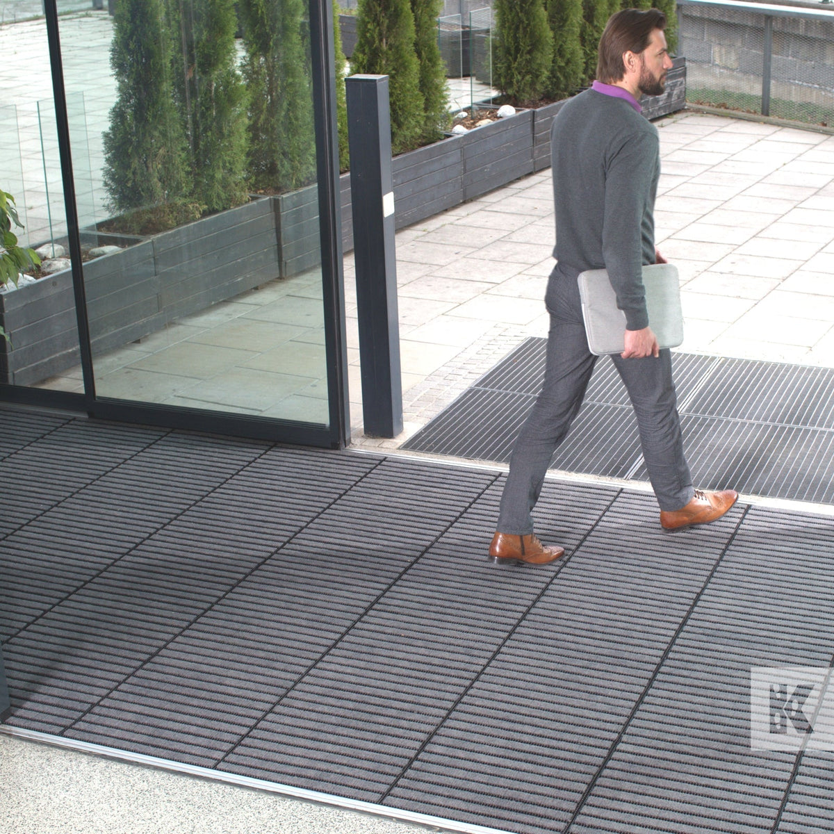 Entrance Matting Systems | Fitted Door Mats | Kleen-Tex — Kleen-Tex SA